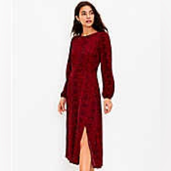 LOFT | Dresses | Loft Animal Print Dress Petite | Poshmark